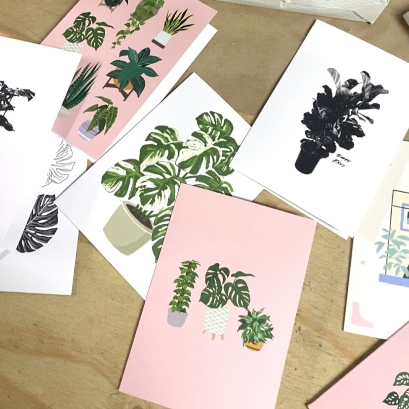 Greeting Cards & Prints – Green Envy Indoor Plants