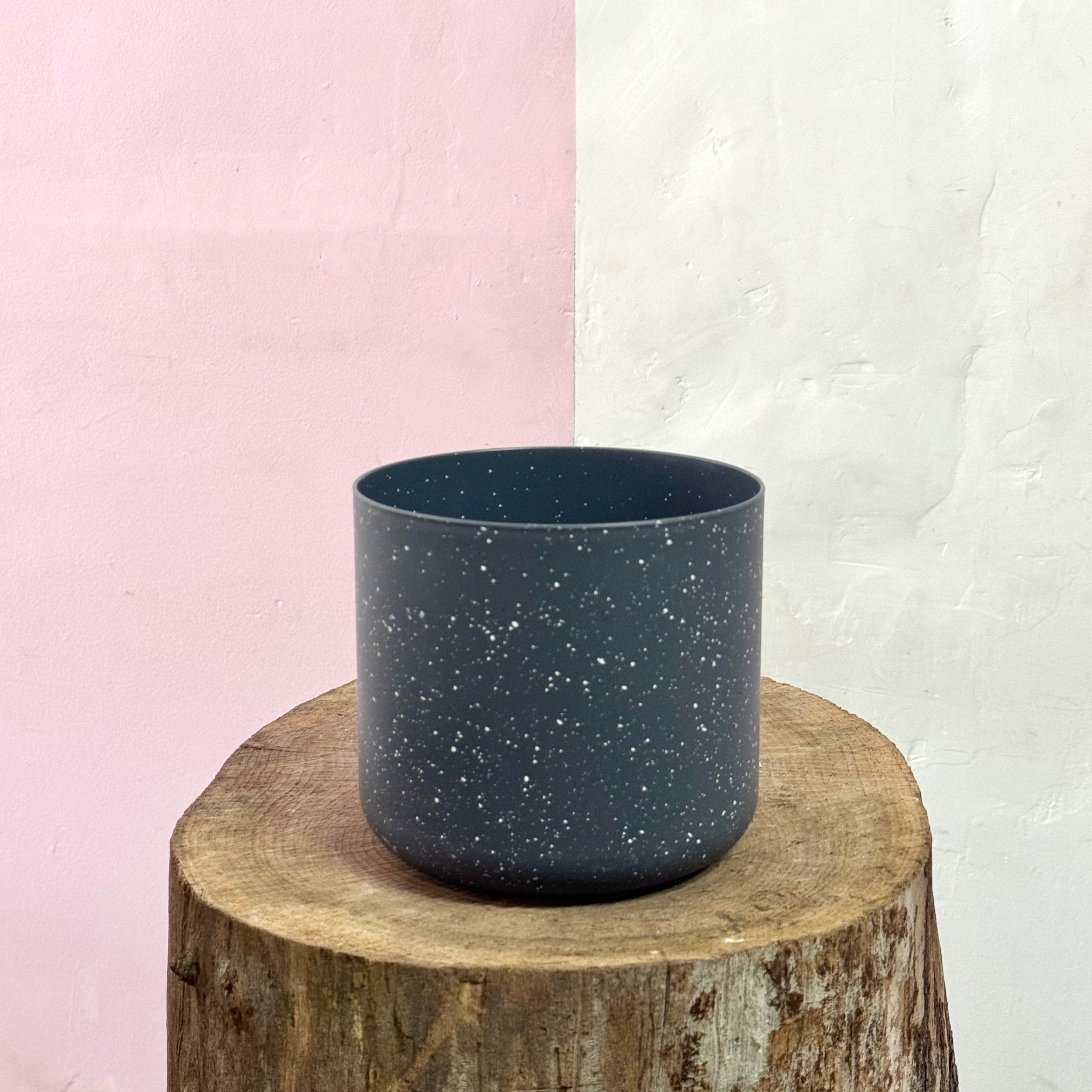 San Remo Pot – Stylish Terrazzo Finish, Lightweight & Durable – Green ...